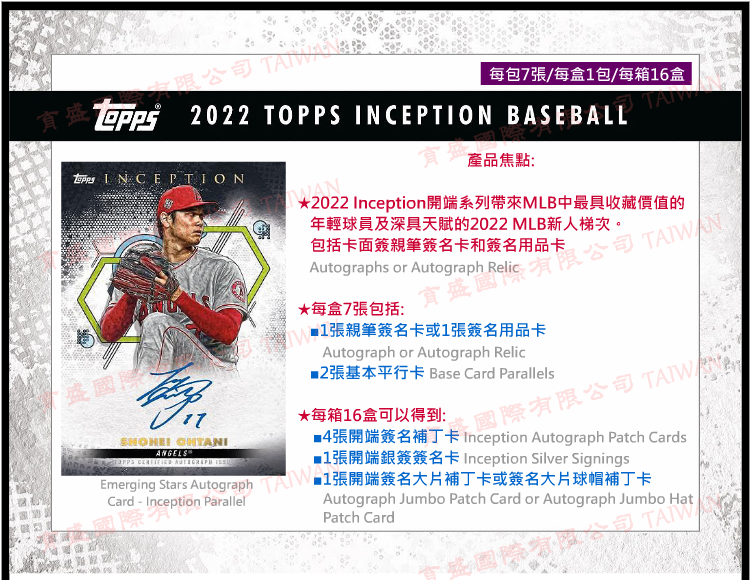 2022 Topps Inception Baseball