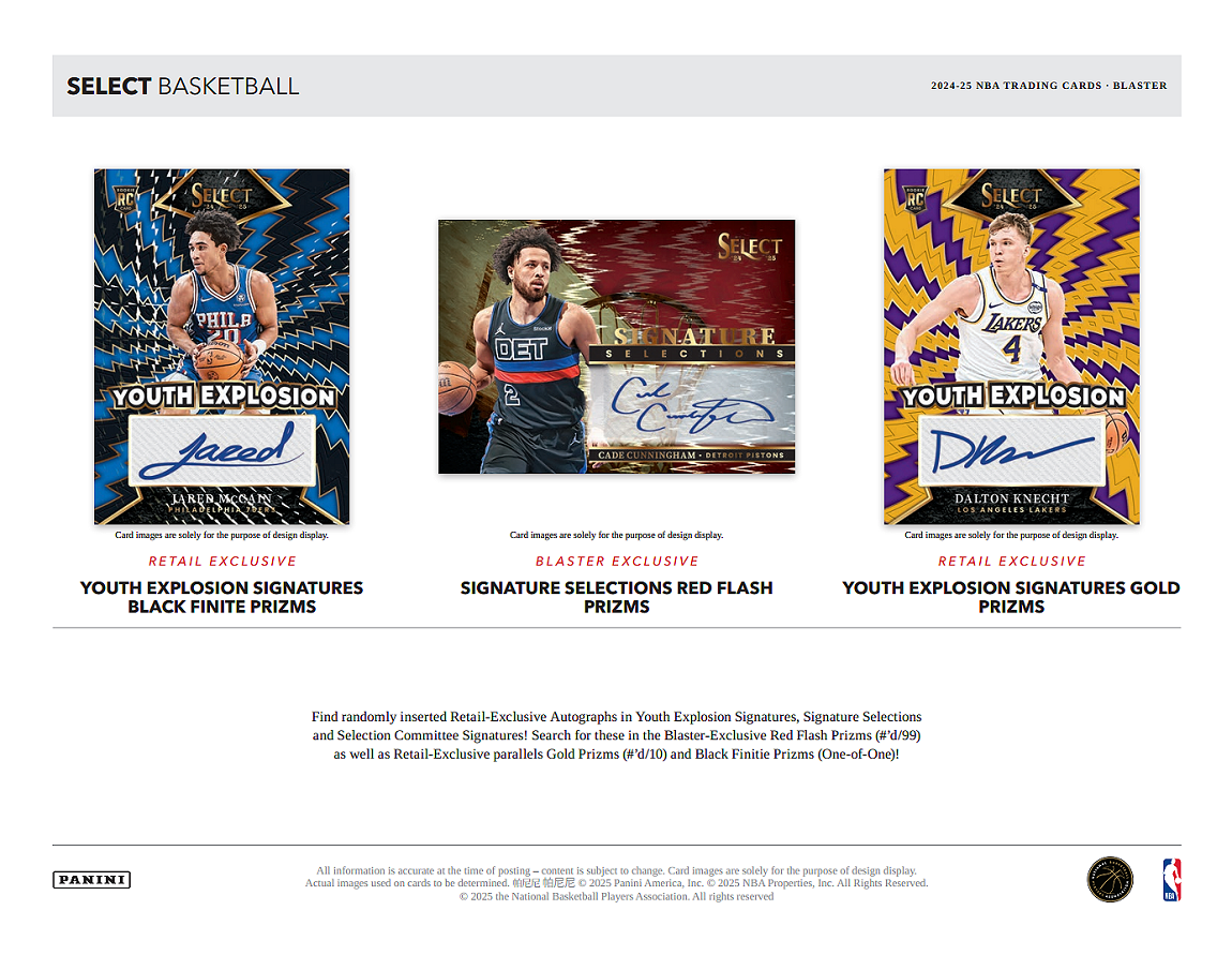2024-25 NBA Panini Select Blaster